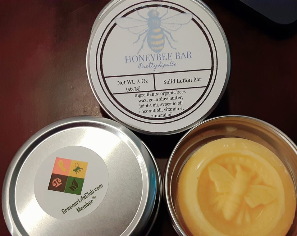 Honey Bee Lotion Bar – Greener Life Club